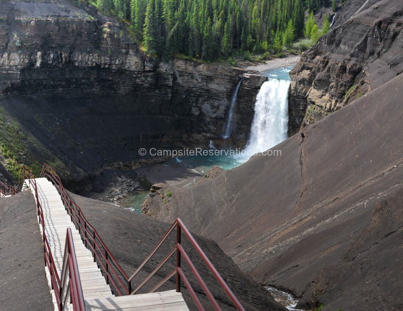 Ram Falls Provincial Park, Alberta, Canada