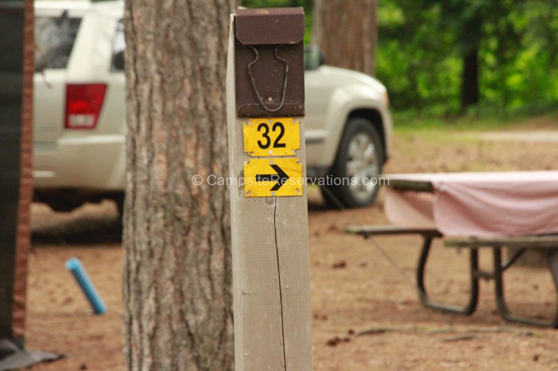 Photo of Campsite 32 in Rock Lake Provincial Park Campground at Rock ...