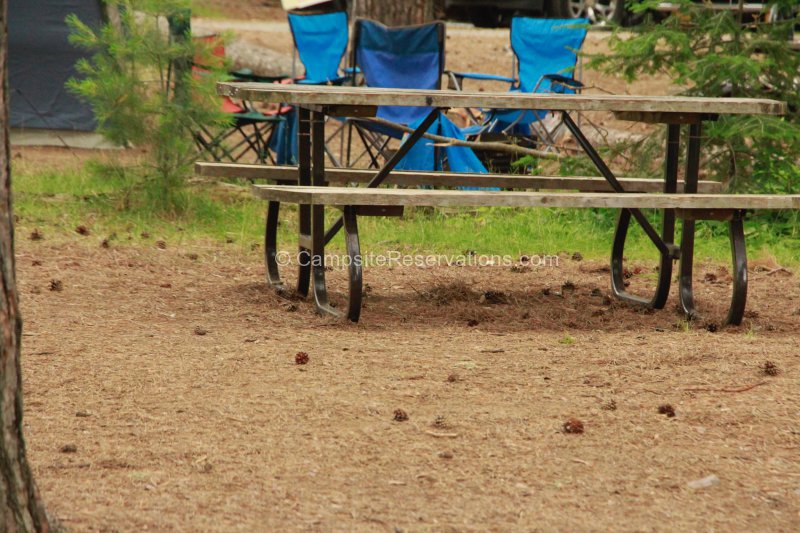Photo of Campsite 32 in Rock Lake Provincial Park Campground at Rock ...