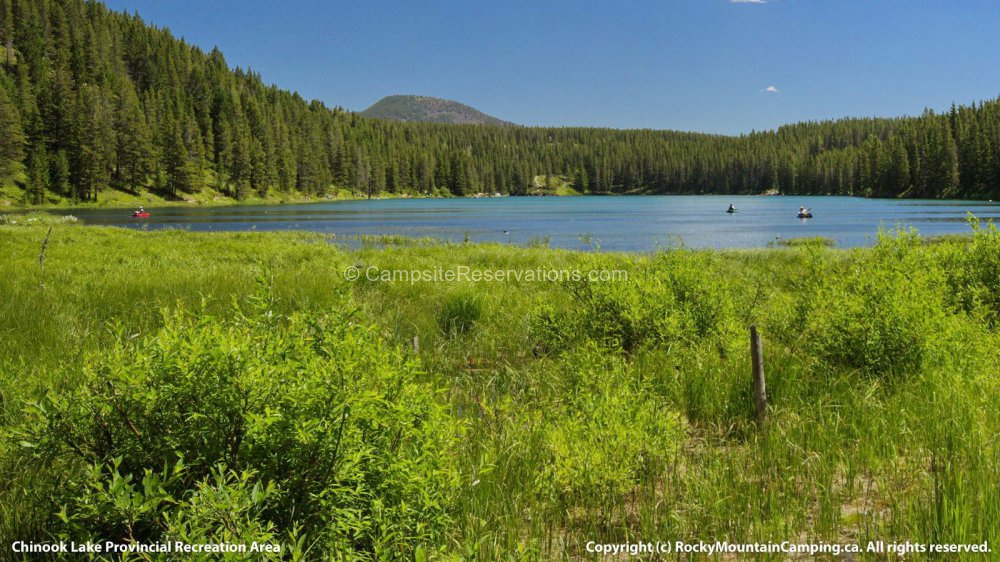 Chinook Lake Provincial Recreation Area, Alberta, Canada
