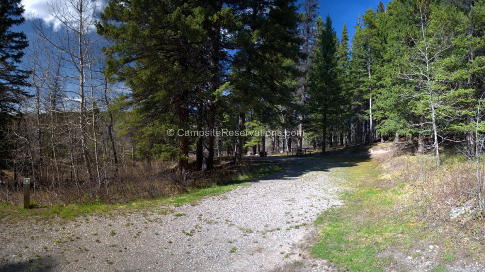 Campsite 03 in Beaver Mines Lake Provincial Recreation Area - Forest ...