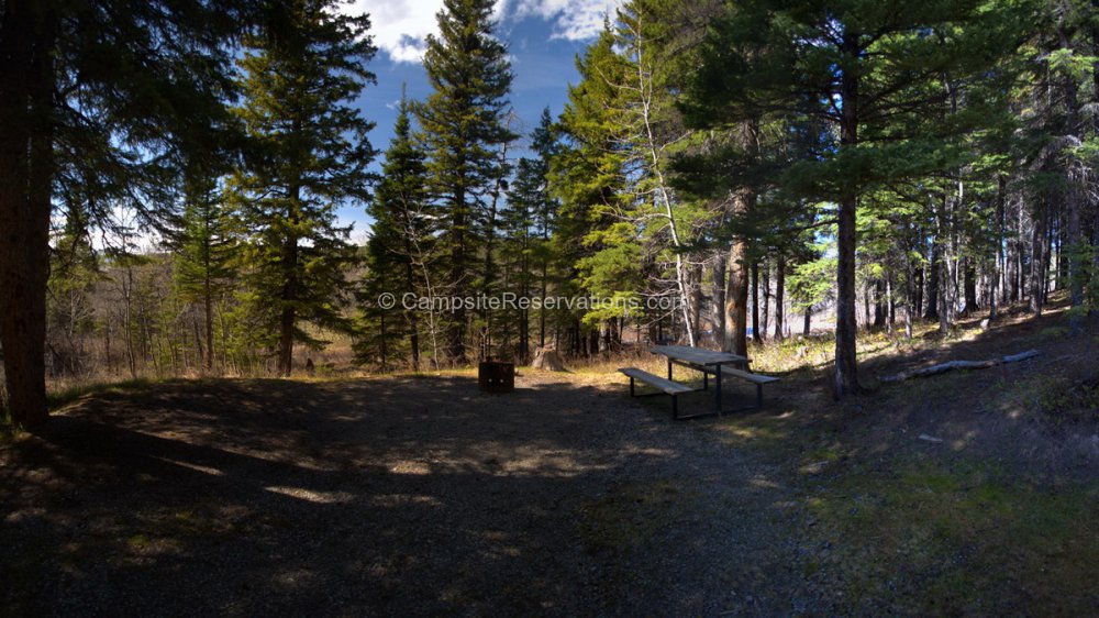 Campsite 03 in Beaver Mines Lake Provincial Recreation Area - Forest ...