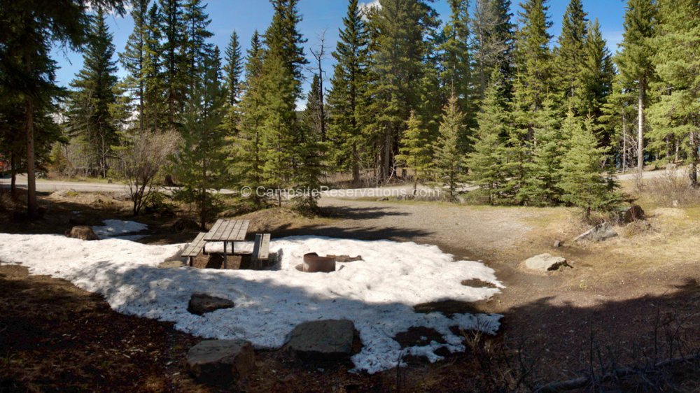 Campsite 40 in Beaver Mines Lake Provincial Recreation Area - 1st Lake ...