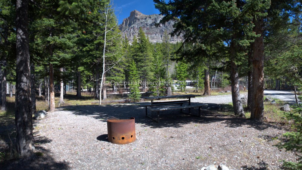 Photo of Campsite 43 in Beaver Mines Lake Provincial Recreation Area ...