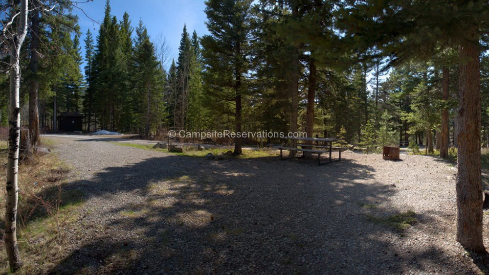 Photo of Campsite 43 in Beaver Mines Lake Provincial Recreation Area ...