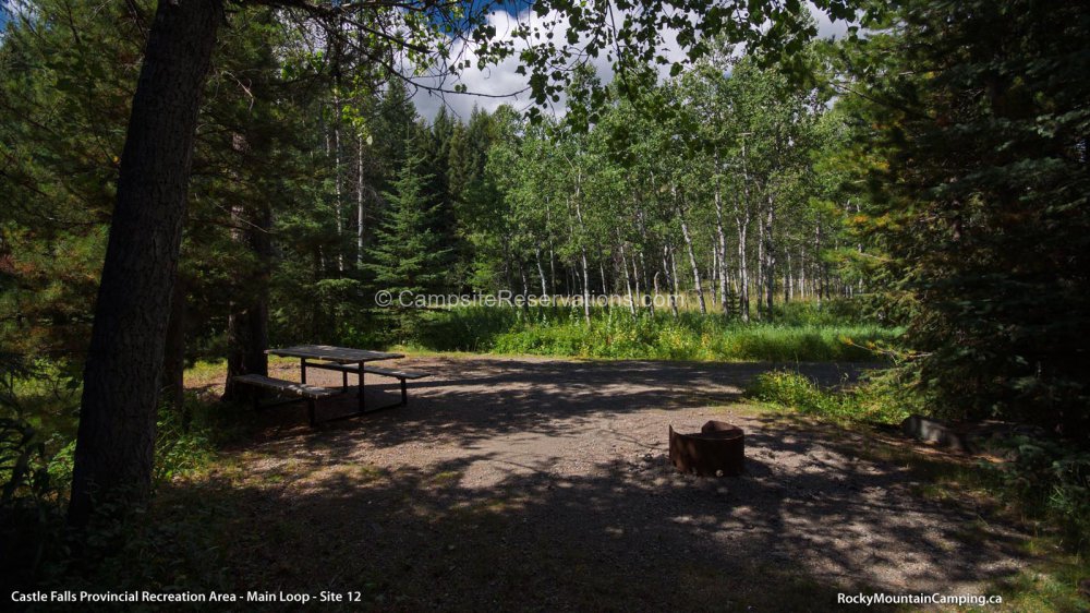 Photo of Campsite 12 in Castle Falls - Main Loop at Castle Falls ...