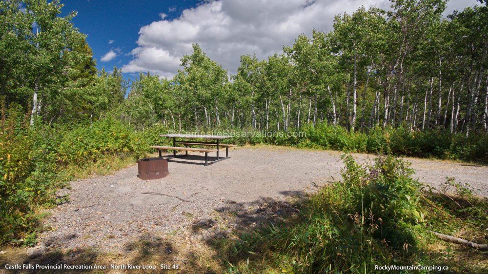 Photo of Campsite 43 in Castle Falls - North River Loop at Castle Falls ...