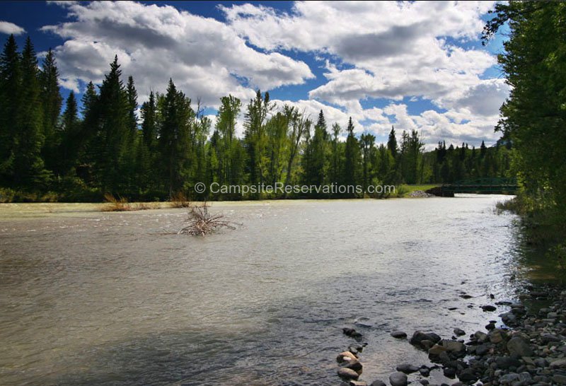 Castle River Bridge Provincial Recreation Area, Alberta, Canada