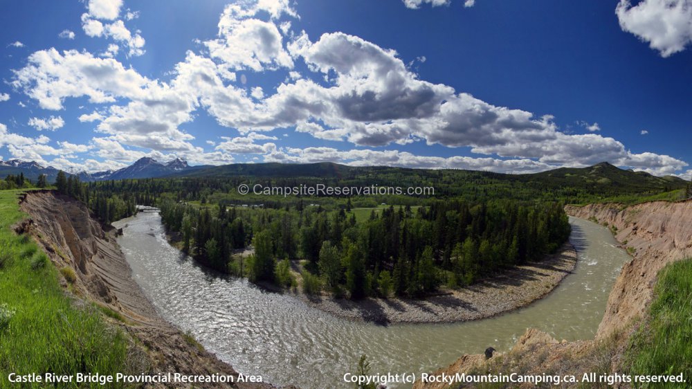 Castle River Bridge Provincial Recreation Area, Alberta, Canada