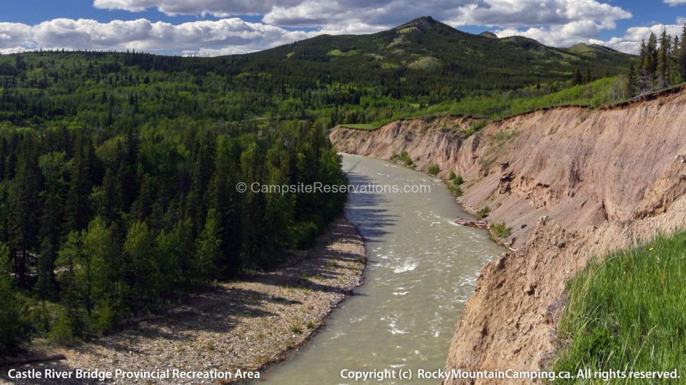 Castle River Bridge Provincial Recreation Area, Alberta, Canada