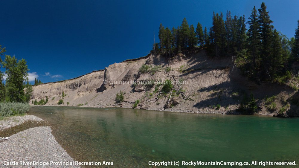 Castle River Bridge Provincial Recreation Area, Alberta, Canada