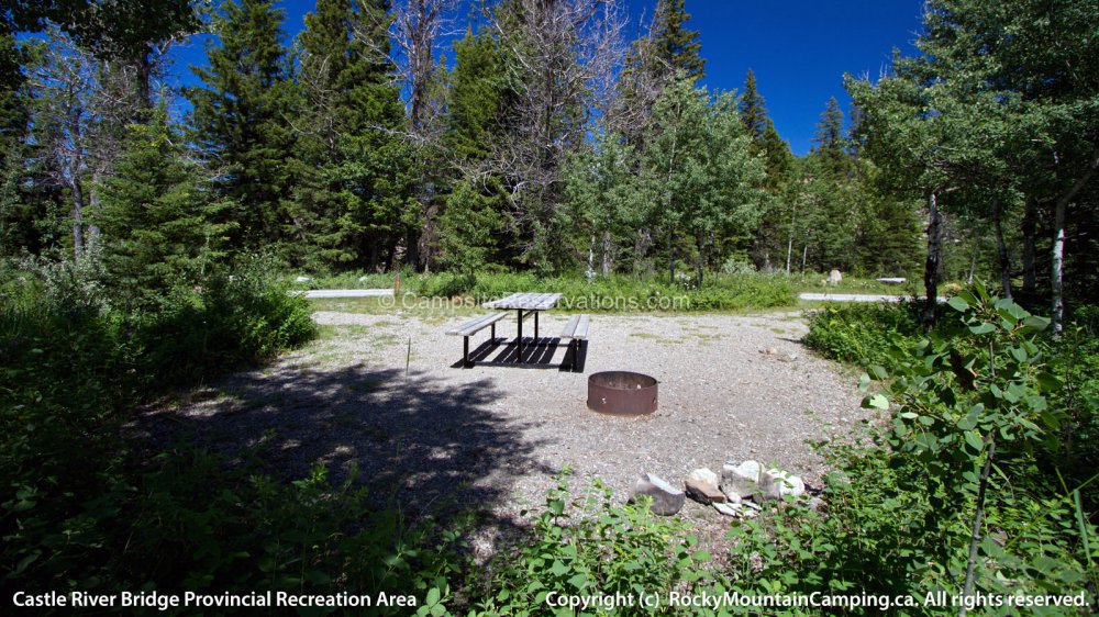 Castle River Bridge Provincial Recreation Area, Alberta, Canada
