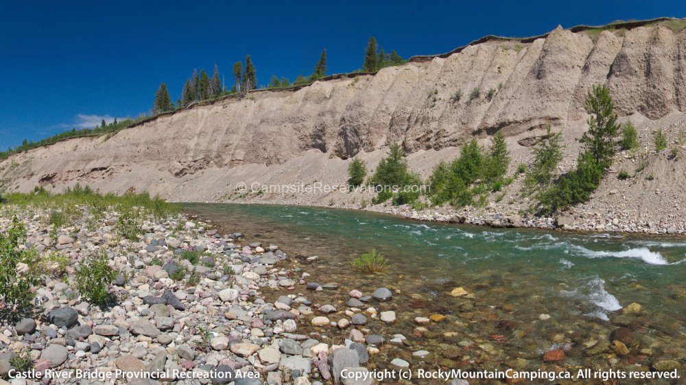 Castle River Bridge Provincial Recreation Area, Alberta, Canada