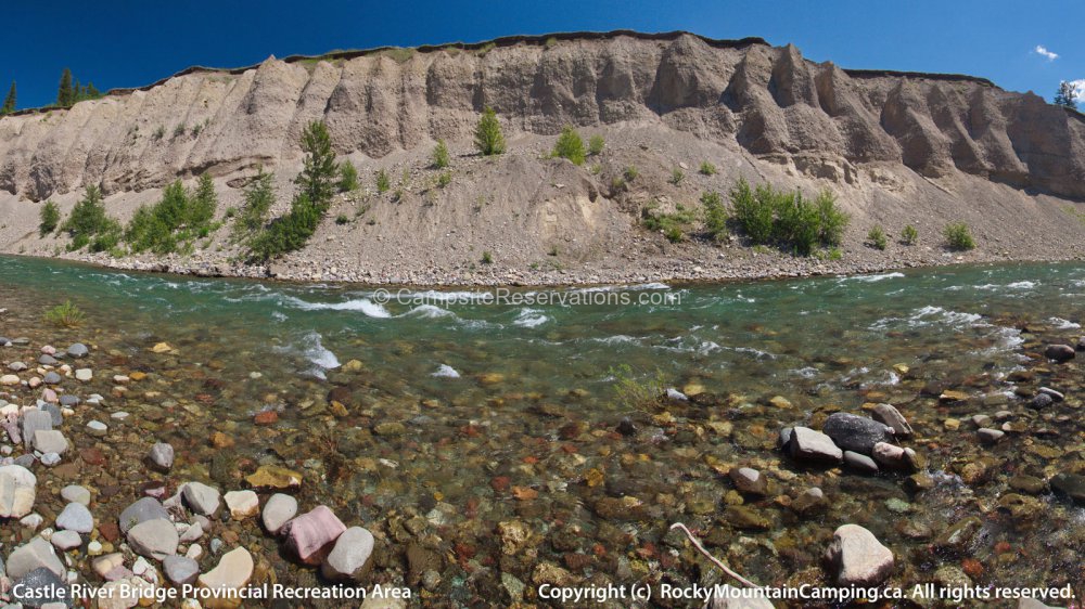 Castle River Bridge Provincial Recreation Area, Alberta, Canada