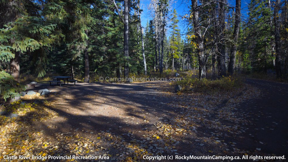 Castle River Bridge Provincial Recreation Area, Alberta, Canada