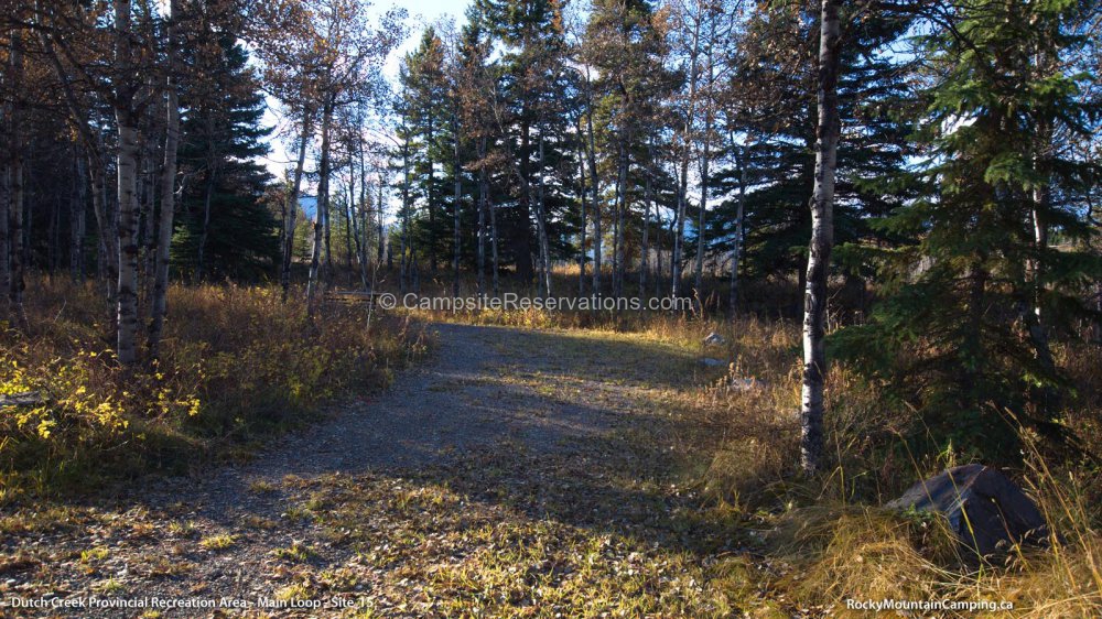 Photo of Campsite 15 in Castle River Bridge - Main Loop at Castle River ...
