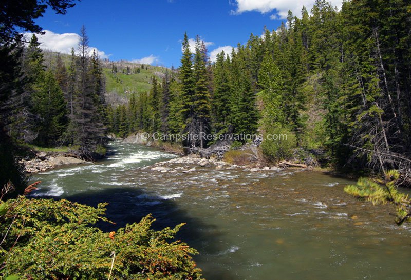 Lynx Creek Provincial Recreation Area, Alberta, Canada