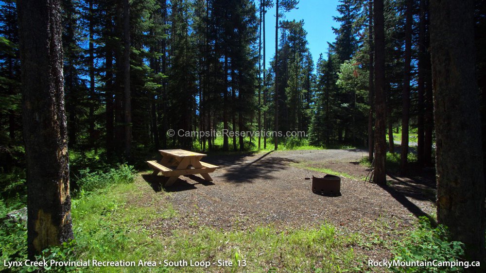 Lynx Creek Provincial Recreation Area, Alberta, Canada