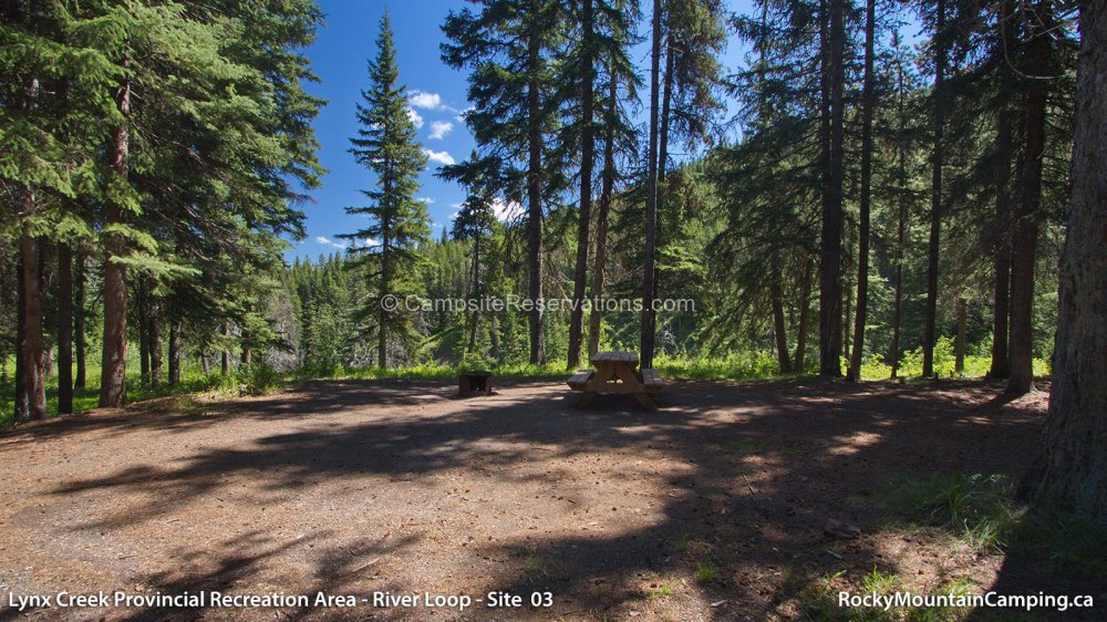 Lynx Creek Provincial Recreation Area, Alberta, Canada