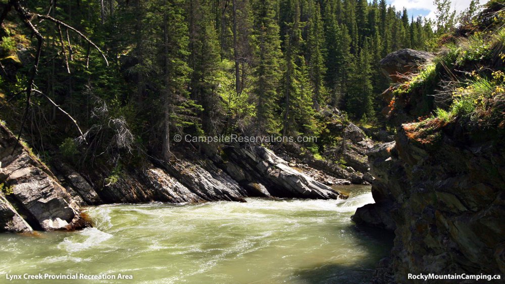 Lynx Creek Provincial Recreation Area, Alberta, Canada