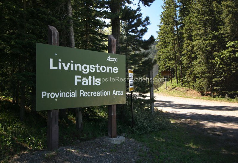 Livingstone Falls Provincial Recreation Area, Alberta, Canada