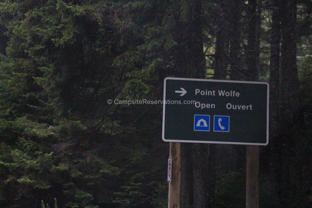 Point Wolfe Campground at Fundy National Park, New Brunswick, Canada