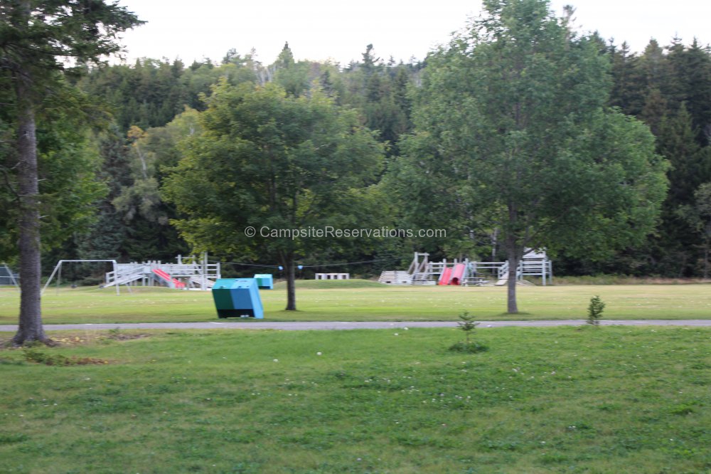 Headquarters Campground at Fundy National Park, New Brunswick, Canada