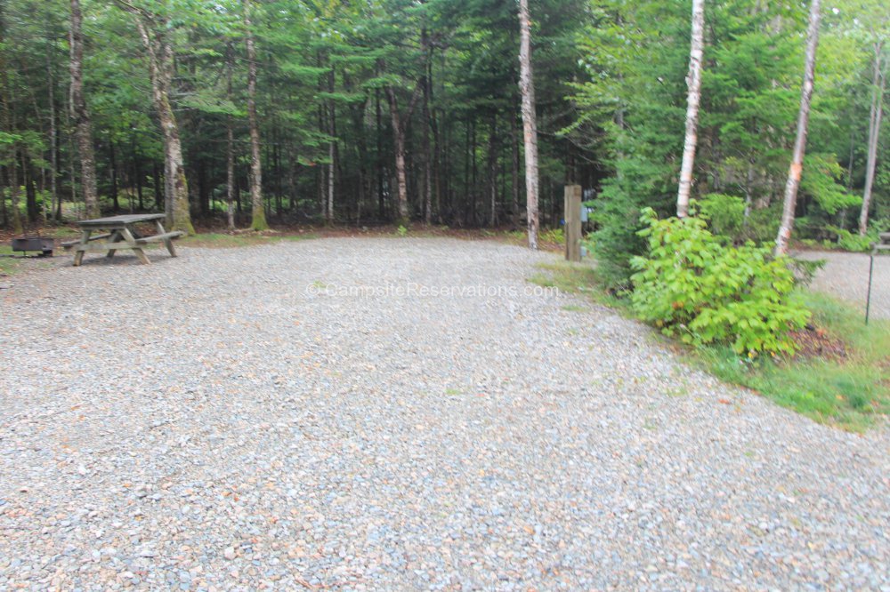 Photo of Campsite 236 in Chignecto North Campground at Fundy National ...