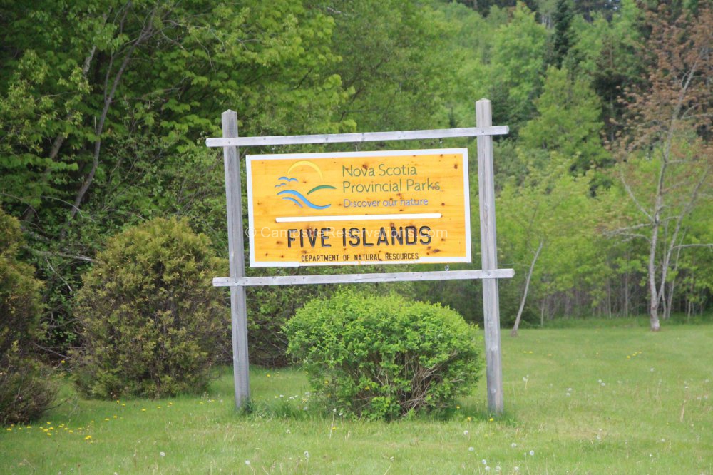Five Islands Provincial Park, Nova Scotia, Canada