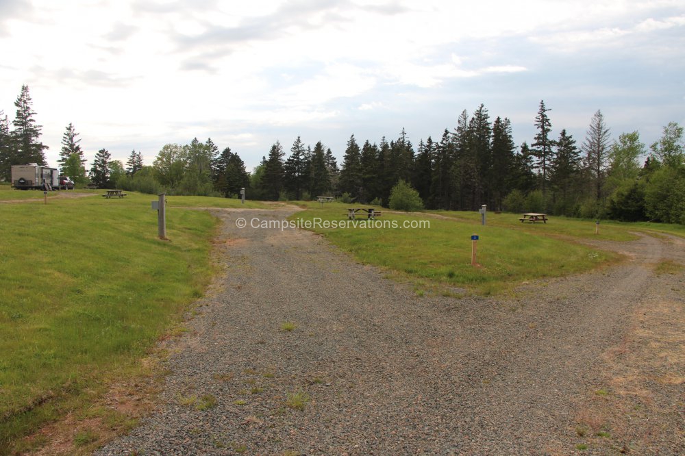Campsite 03 in Five Islands Provincial Park Campground at Five Islands ...