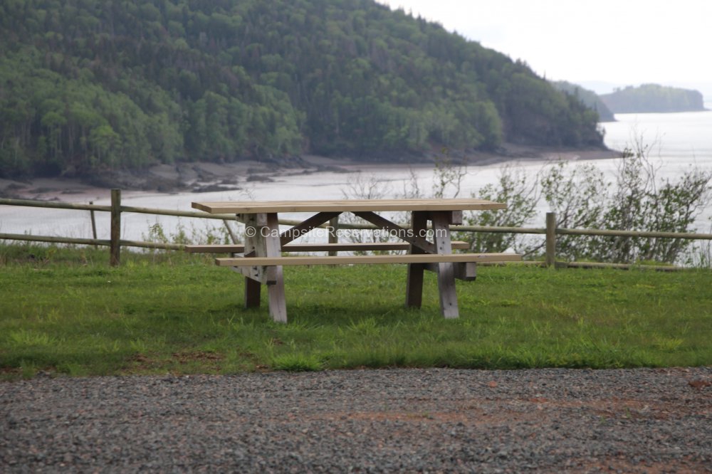 Campsite 22 in Five Islands Provincial Park Campground at Five Islands ...