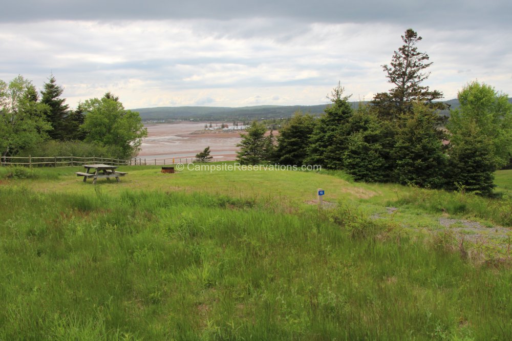 Campsite 90 in Five Islands Provincial Park Campground at Five Islands ...