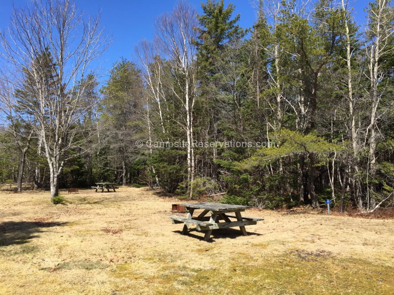 Mira River Provincial Park Campground at Mira River Provincial Park ...