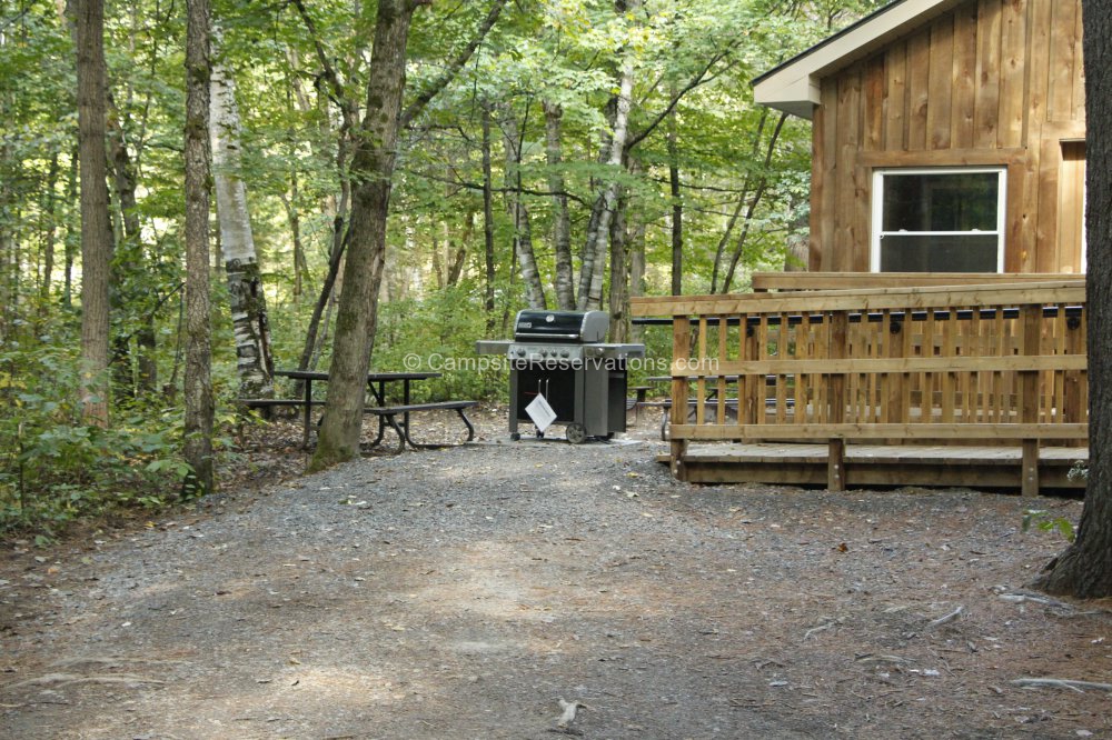 Photo of Campsite 219 in East River Campground at Arrowhead Provincial ...