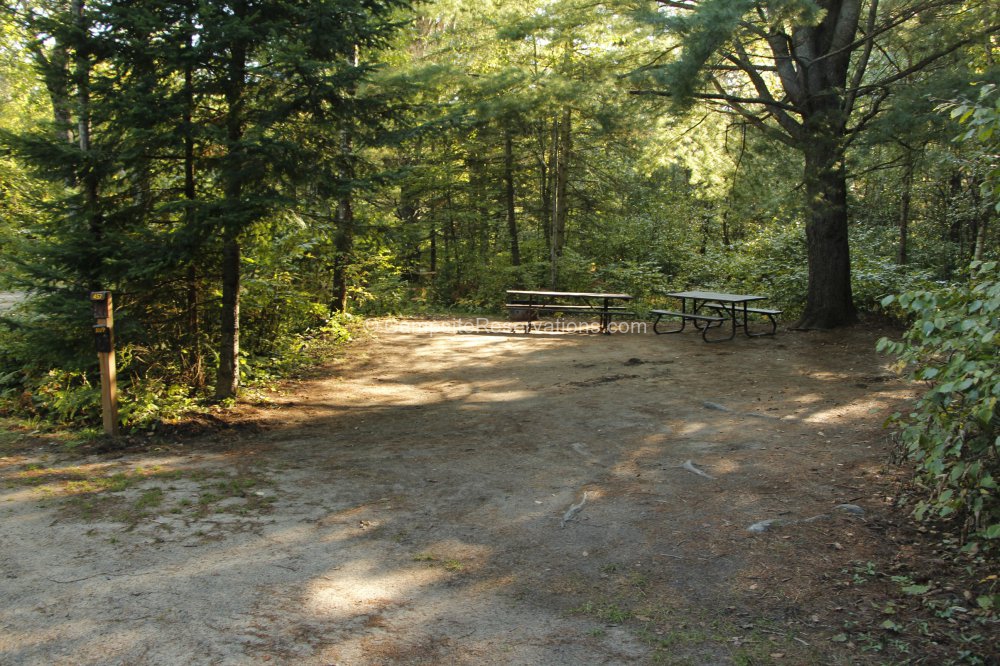 Photo of Campsite 457 in Roe Campground at Arrowhead Provincial Park ...