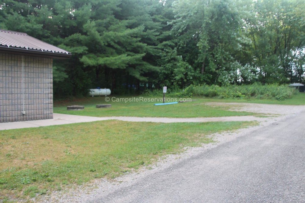 Lakeview Campground at Bass Lake Provincial Park, Ontario, Canada