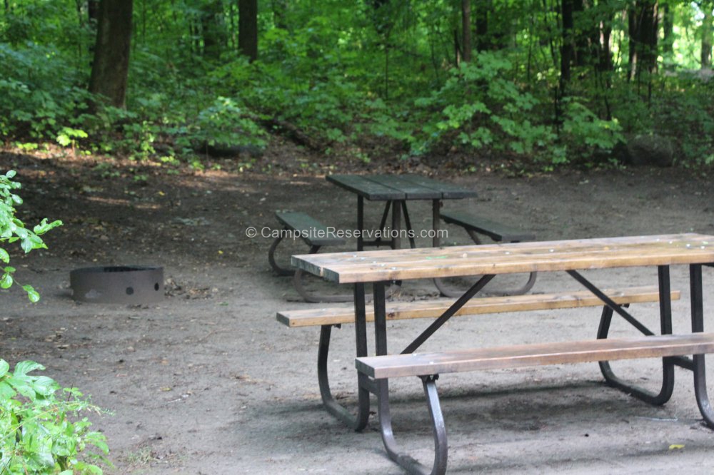 Photo of Campsite 130 in Hilltop Campground at Bass Lake Provincial ...