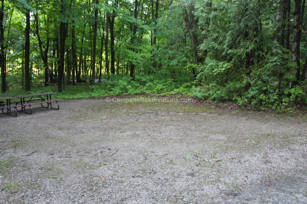 Photo of Campsite 139 in Hilltop Campground at Bass Lake Provincial ...