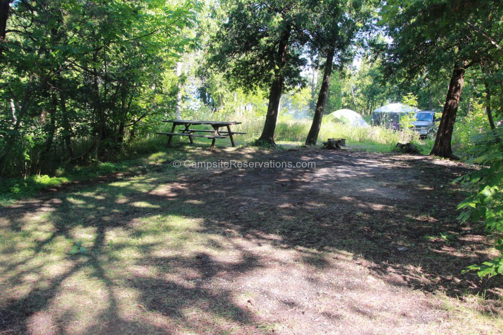 Campsite 068 in Craigleith Provincial Park Campground - A Loop at ...