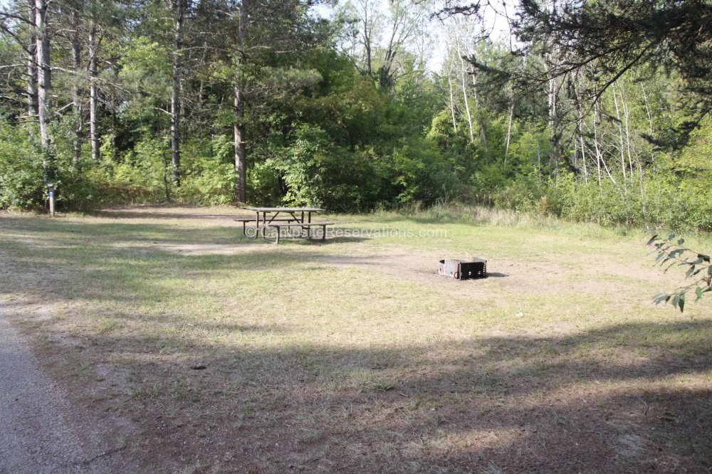 Photo of Campsite 811 in Meadowbrook Campground at Earl Rowe Provincial ...