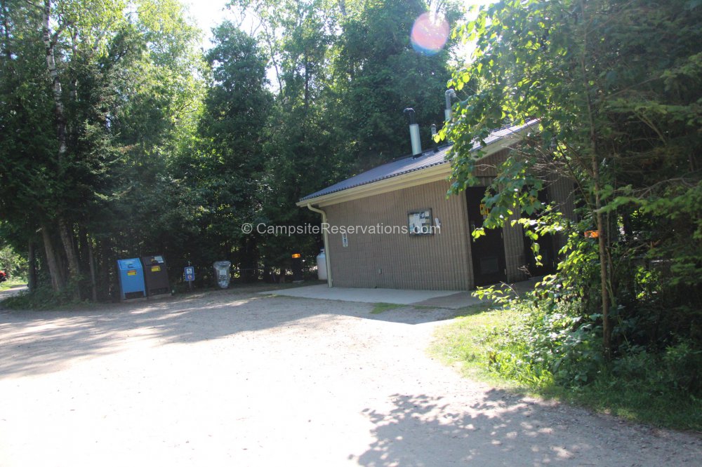 Gunn Point Campground at Inverhuron Provincial Park, Ontario, Canada