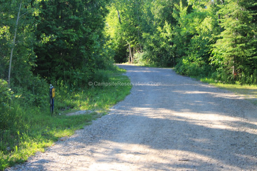 Gunn Point Campground at Inverhuron Provincial Park, Ontario, Canada