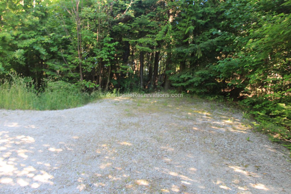 Photo of Campsite 164 in Lime Kiln Campground at Inverhuron Provincial ...