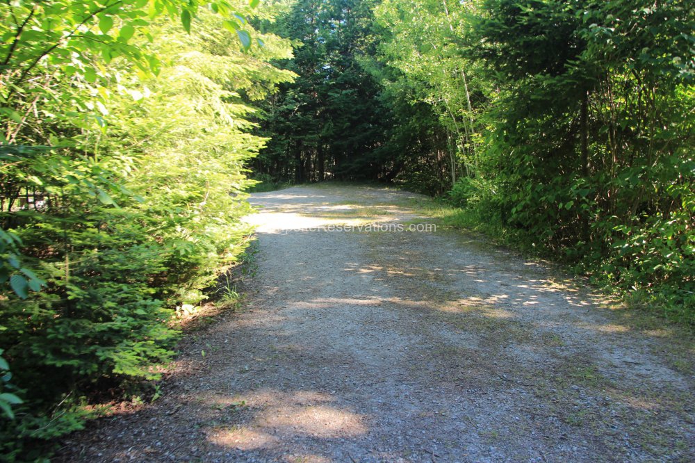 Photo of Campsite 164 in Lime Kiln Campground at Inverhuron Provincial ...