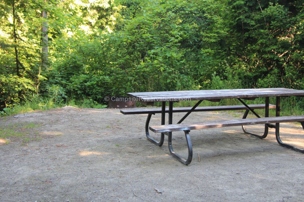 Photo of Campsite 26 in Gunn Point Campground at Inverhuron Provincial ...