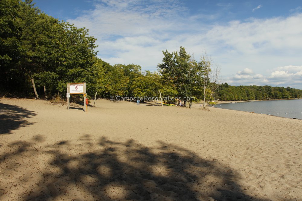 Kilcoursie Bay Campground at Killbear Provincial Park, Ontario, Canada