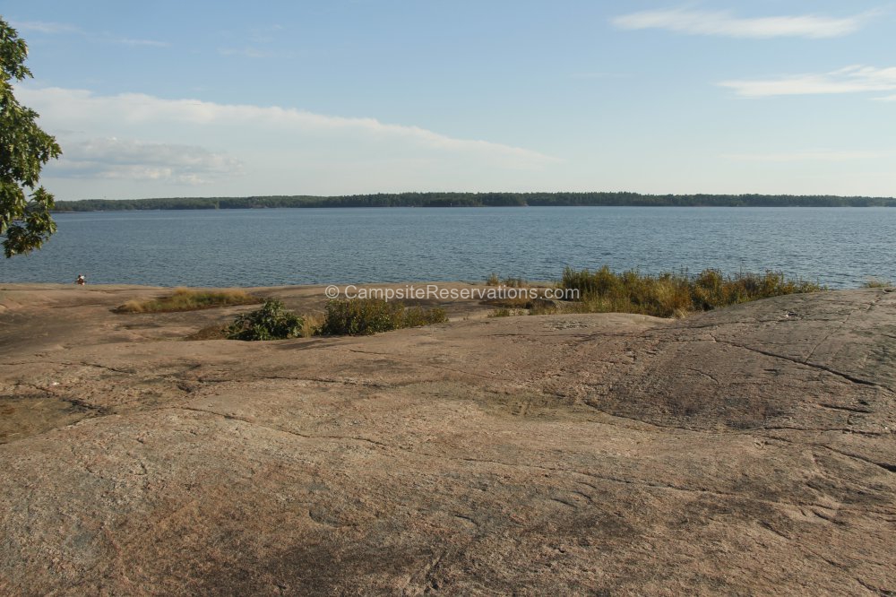 Beaver Dams Campground at Killbear Provincial Park, Ontario, Canada