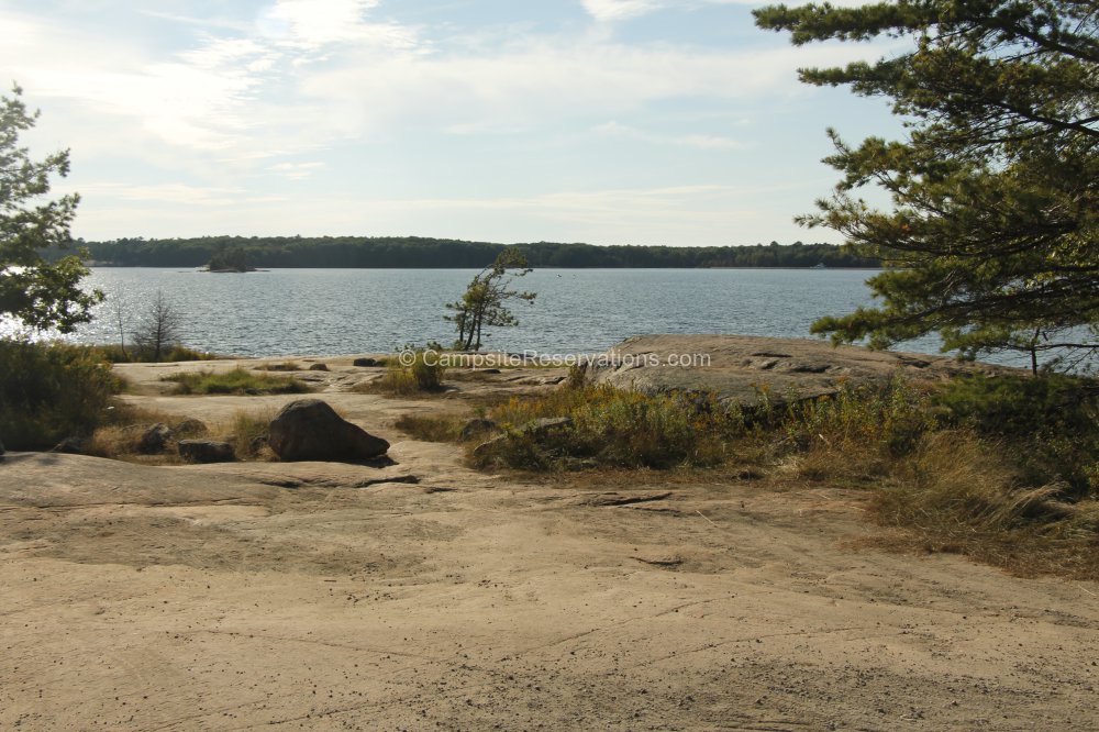 Beaver Dams Campground at Killbear Provincial Park, Ontario, Canada