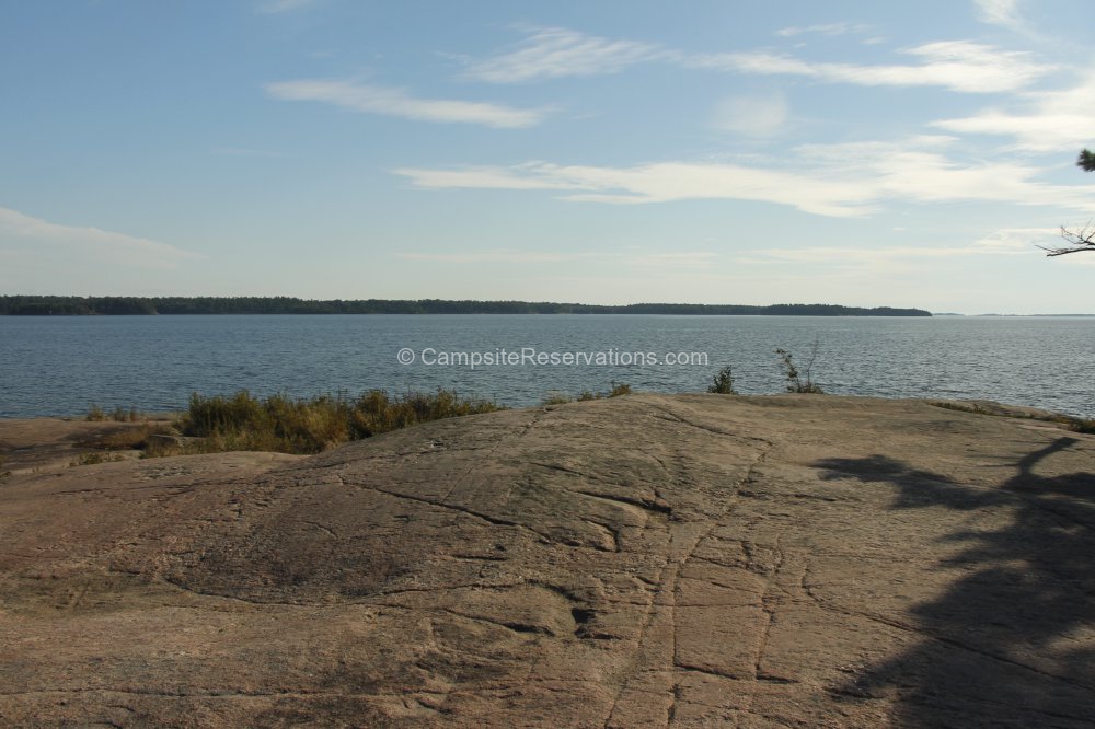 Beaver Dams Campground at Killbear Provincial Park, Ontario, Canada