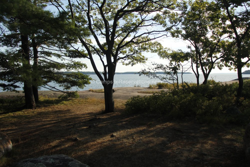 Beaver Dams Campground at Killbear Provincial Park, Ontario, Canada